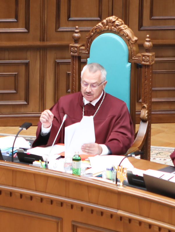 In the case on the constitutionality of the Law of Ukraine “On Ensuring ...